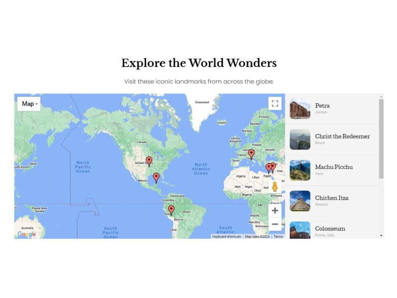 Google Maps with Iconic Places Across the Globe - Weldmation